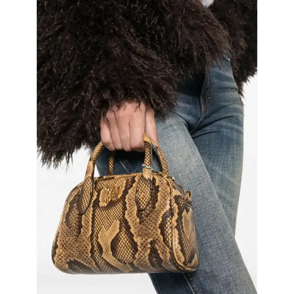 Amiri Snakeskin-effect Handbag