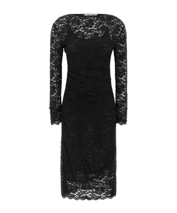 Diane Von Furstenberg Lace Dress - Black