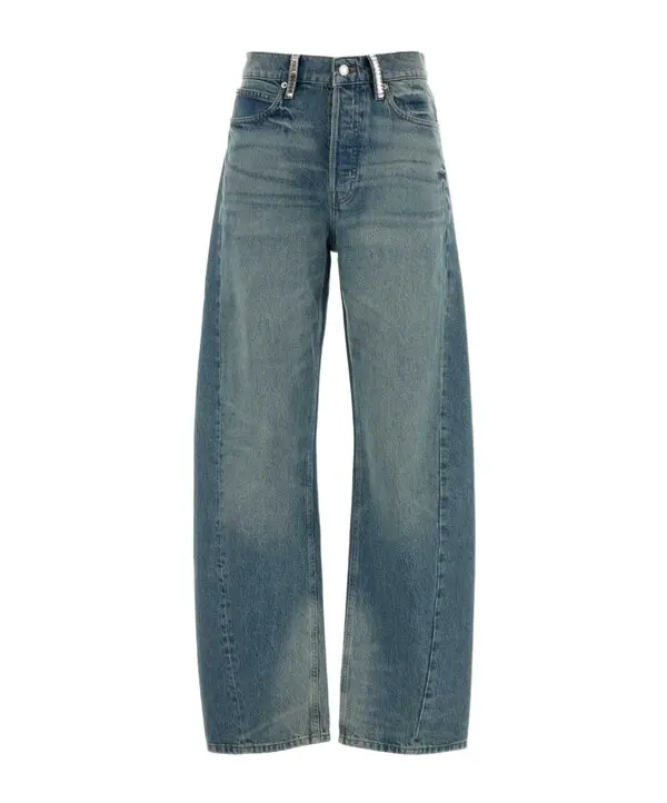Alexander Wang Vintage Effect Straight Leg Jeans