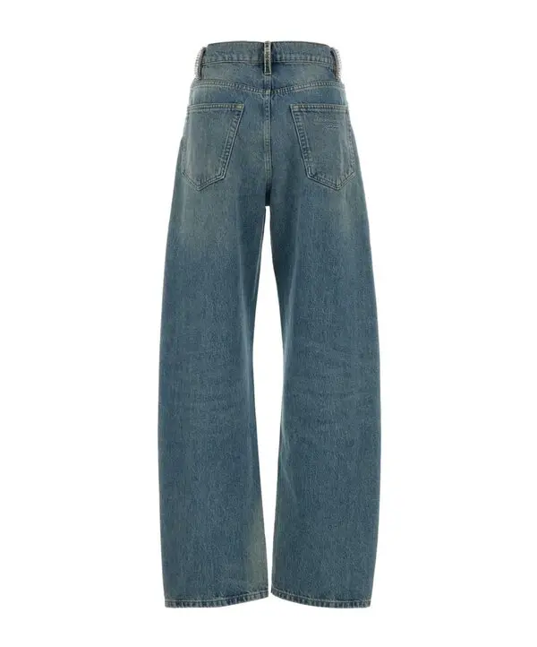 Alexander Wang Vintage Effect Straight Leg Jeans