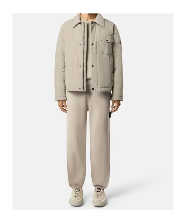 Stone Island Regular-fit Knit Joggers With Elastic Drawstring Waist