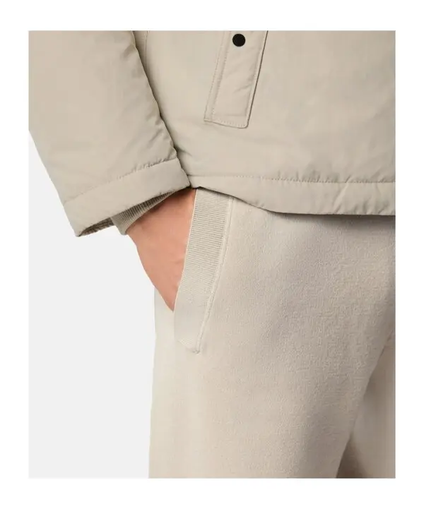 Stone Island Regular-fit Knit Joggers With Elastic Drawstring Waist