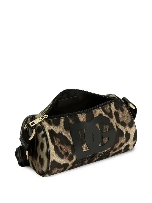 Dolce & Gabbana Logo Leopard-print Mini Bag