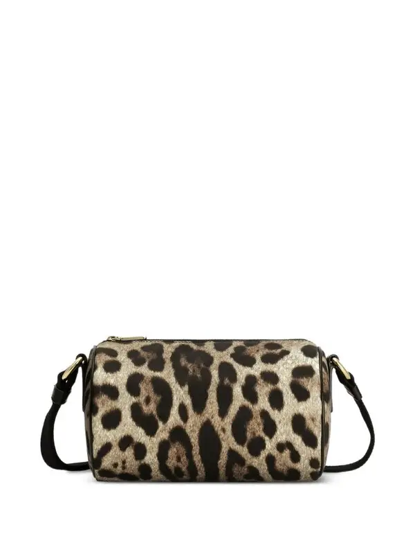 Dolce & Gabbana Logo Leopard-print Mini Bag