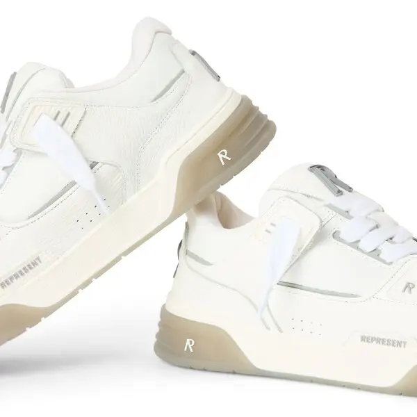 REPRESENT Minimal Low-top Sneakers - Black