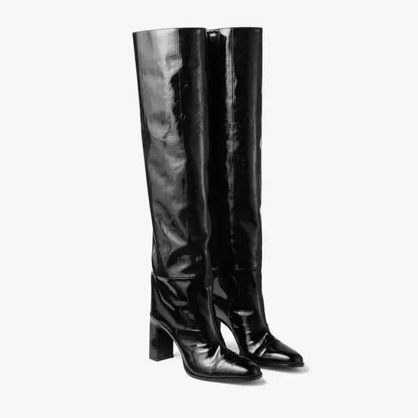 JIMMY CHOO Caly Over-the-knee 85mm Block Heel Boots