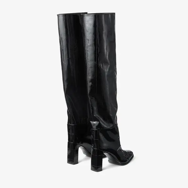 JIMMY CHOO Caly Over-the-knee 85mm Block Heel Boots