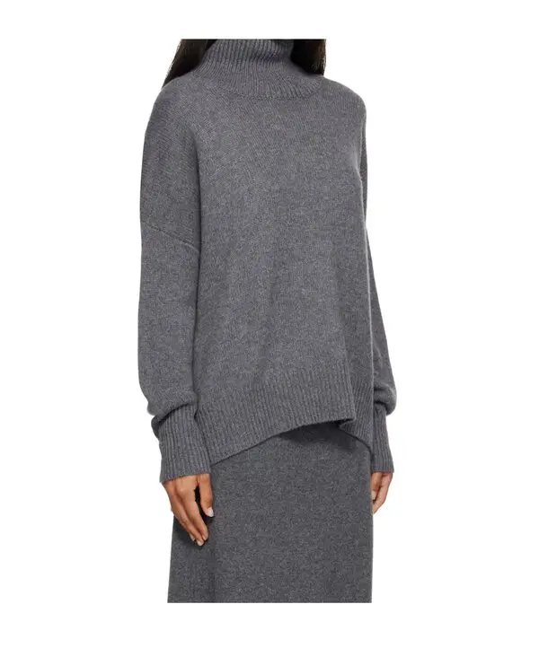 LISA YANG Ribbed High-neck Sweater