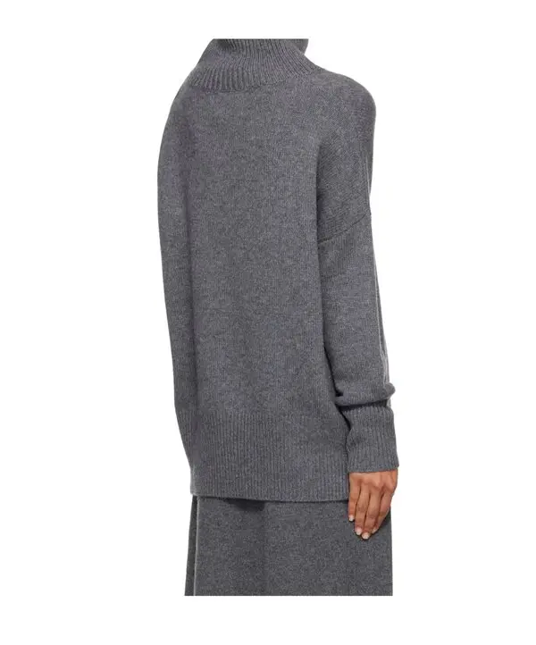LISA YANG Ribbed High-neck Sweater
