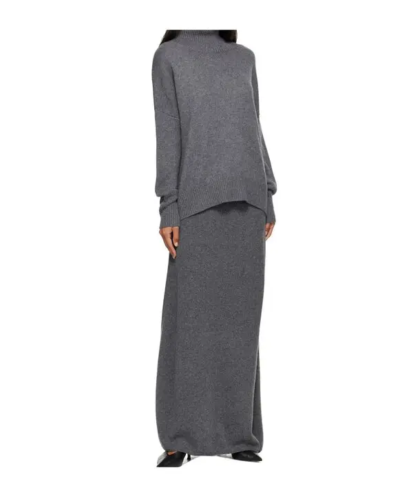 LISA YANG Ribbed High-neck Sweater