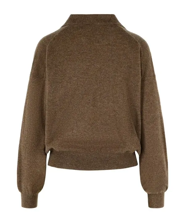 LISA YANG Katriel Collared Knitted Sweater