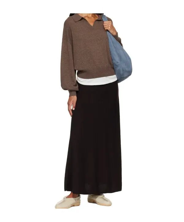 LISA YANG Katriel Collared Knitted Sweater