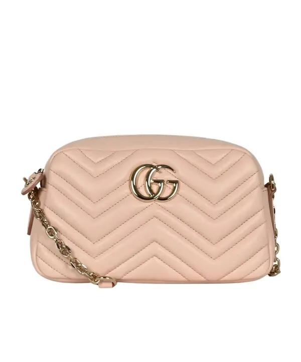 Gucci Gg Marmont Camera Bag - Pink