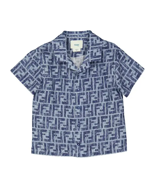 Fendi Shortsleeve Cotton Shirt