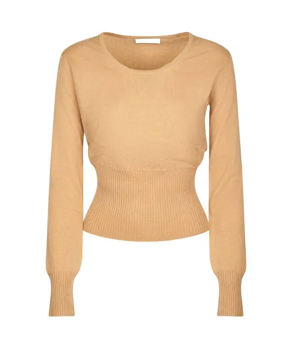 Max Mara Ribbed Knit Sweater - No