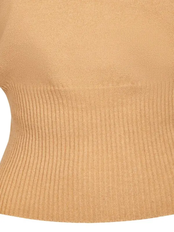 Max Mara Ribbed Knit Sweater - No