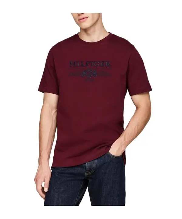 Tommy Hilfiger Burgundy Shortsleeve Tshirt