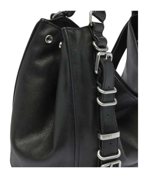 DIESEL® D-one-medium Top-handle Bag In Treated Leather