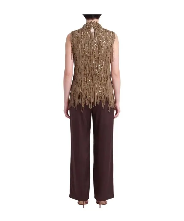 Brunello Cucinelli Sleeveless Lace Top