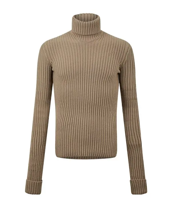 Bottega Veneta Ribbed Turtleneck Jumper