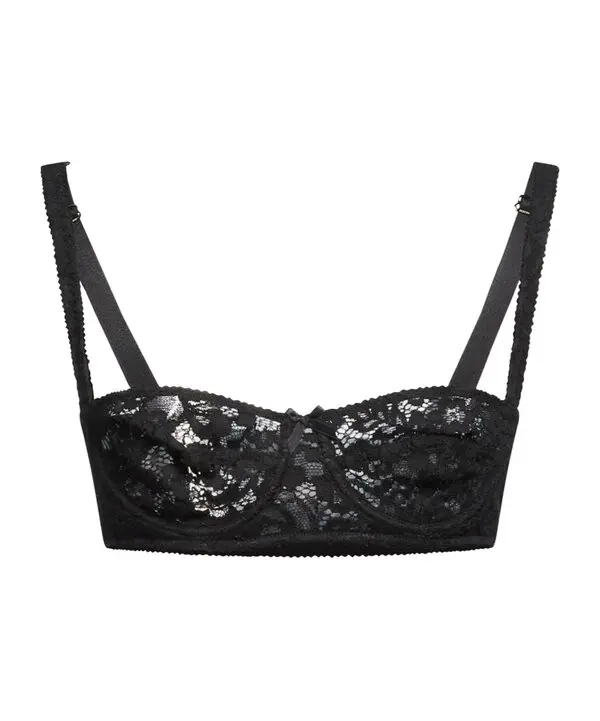 Dolce & Gabbana Lace Bra - Black