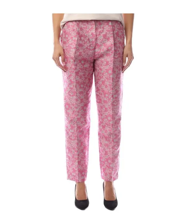 Emporio Armani Floral Print Cigarette Trousers - No
