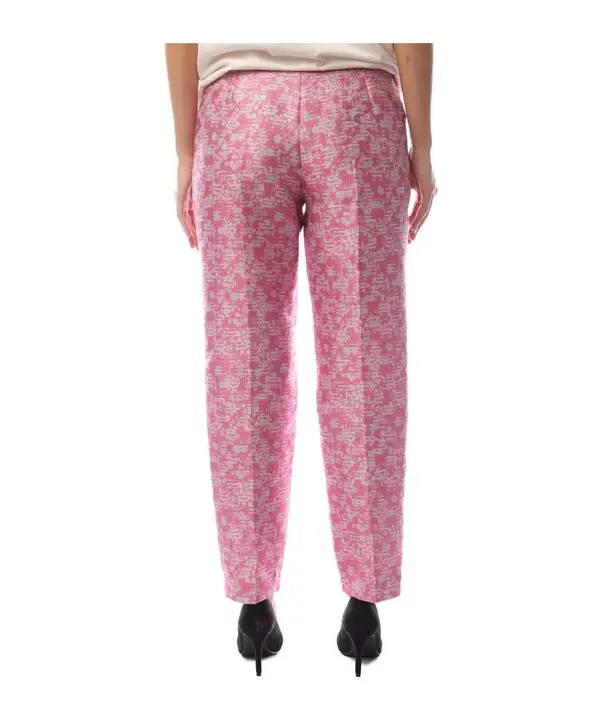 Emporio Armani Floral Print Cigarette Trousers