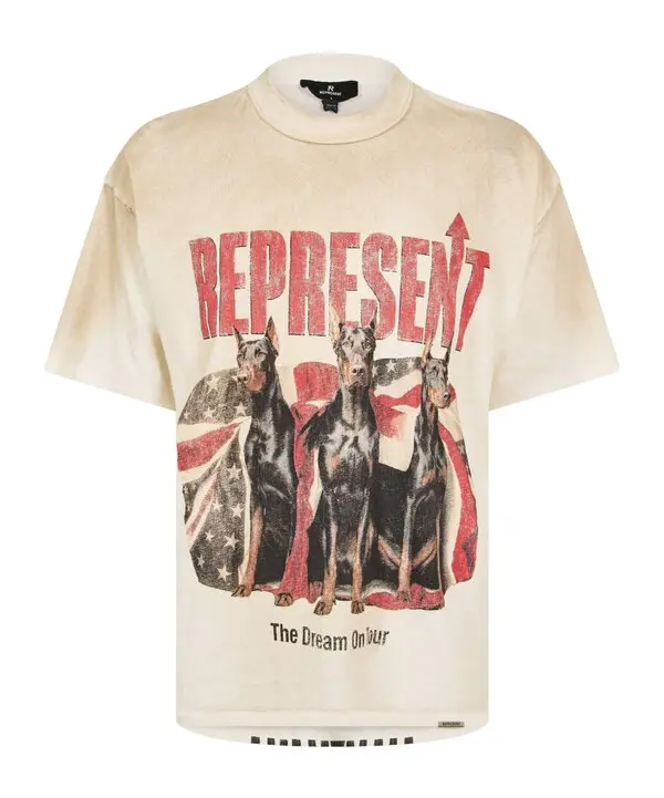 REPRESENT Oversized Tshirt - Nude
