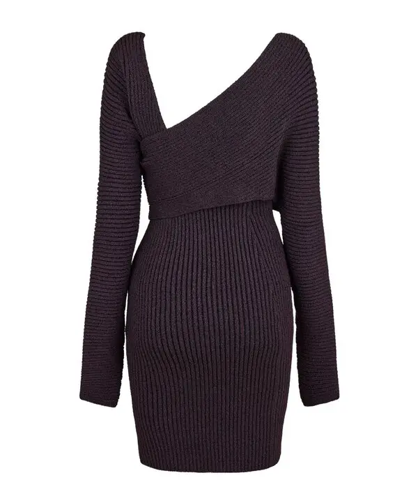 Bottega Veneta Knitted Dress - Black