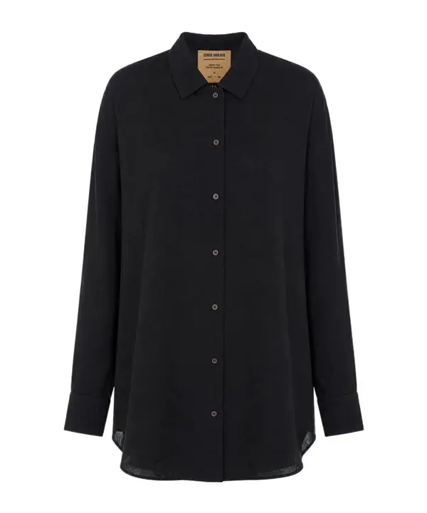 UMA WANG Long-sleeved Shirt - Black