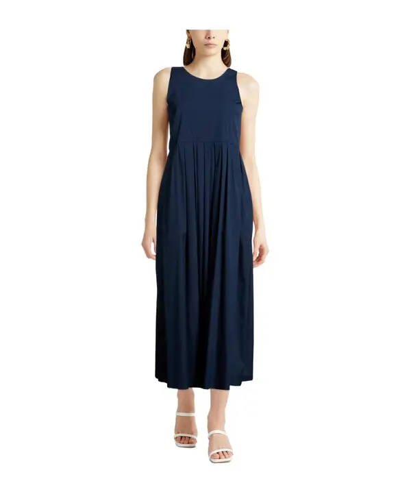 Max Mara Sleeveless Ruched Dress