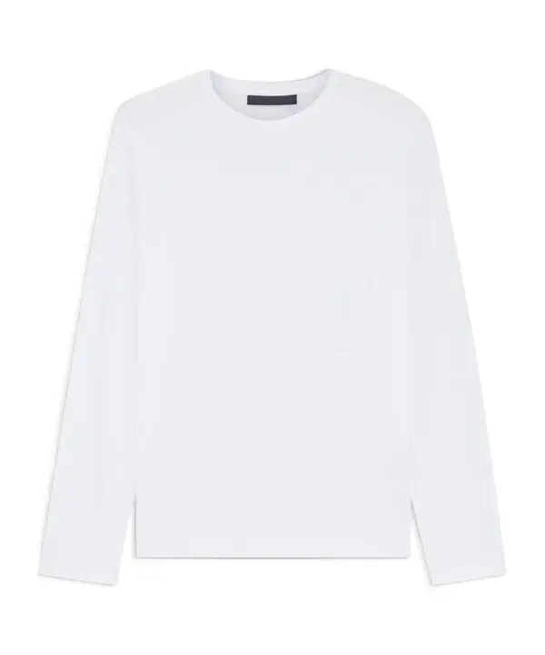 Hugo Boss Crew Double Breasted Sweater - White