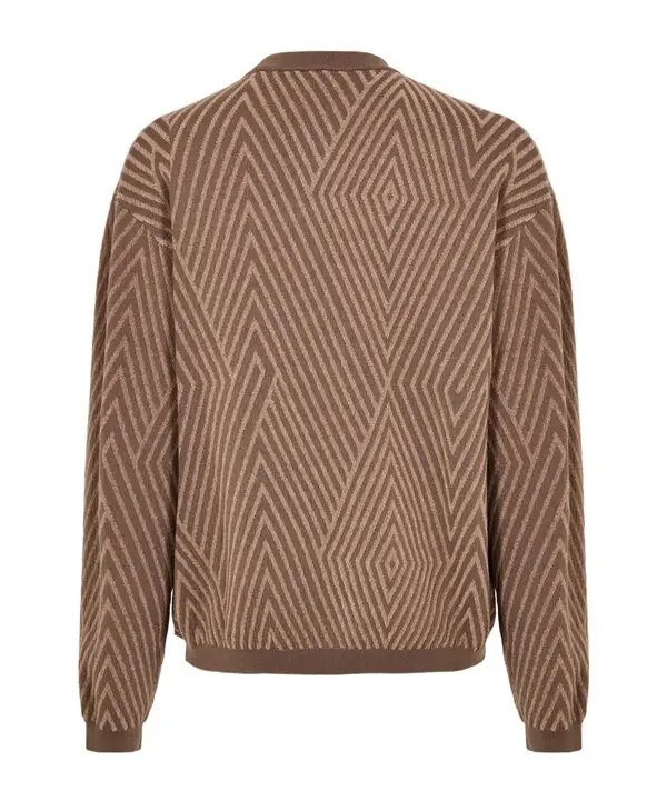 Emporio Armani Geometric Diamond Knit