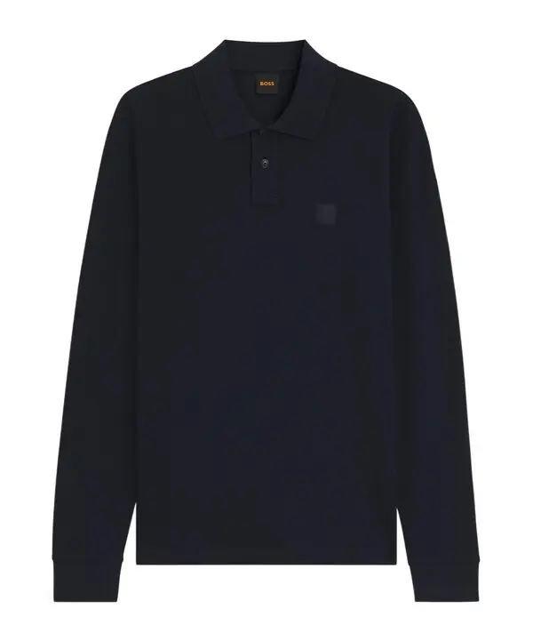 Hugo Boss Longsleeve Lapel Shirt - Blue
