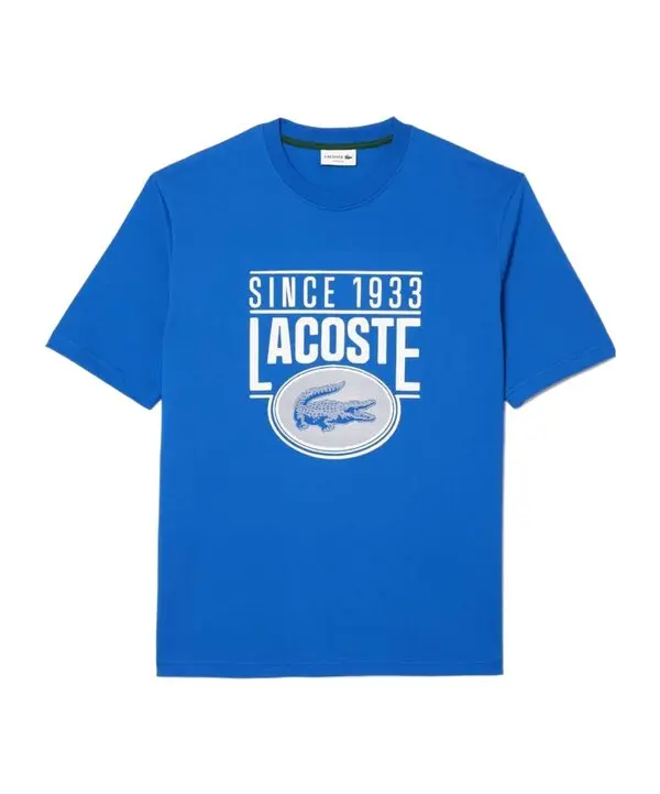 Lacoste Fresh And Versatile Shortsleeve Top - Blue