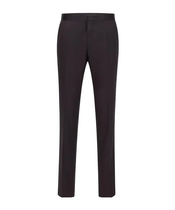 Hugo Boss Slimfit Tailored Trousers - Black