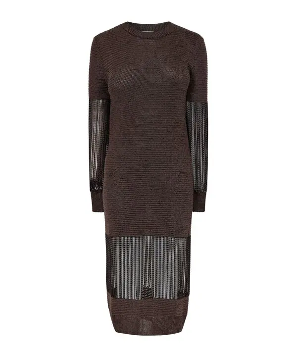 Bottega Veneta Knitted Dress - Black