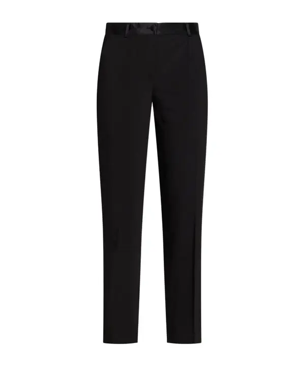 Dolce & Gabbana Straight-leg Long Pants - Black