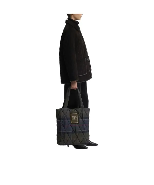 Barbour Quilted Tote Bag