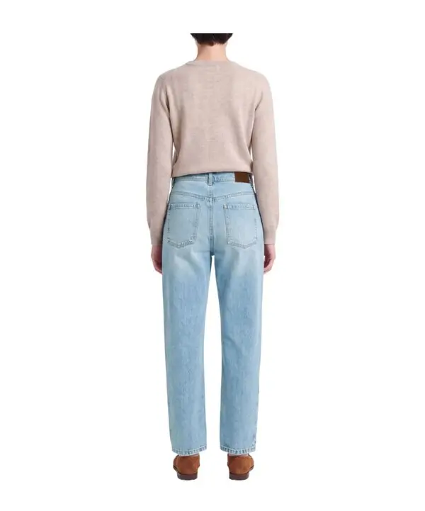 Brunello Cucinelli Mid- Denim Tapered Pants