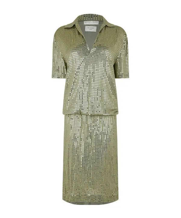 Bottega Veneta Sequined Mini Dress - No