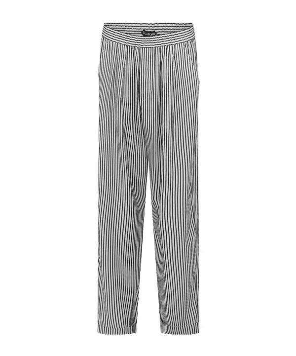 TOM FORD Striped Tailored Trousers - Gray