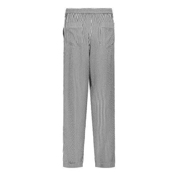 TOM FORD Striped Tailored Trousers - Gray