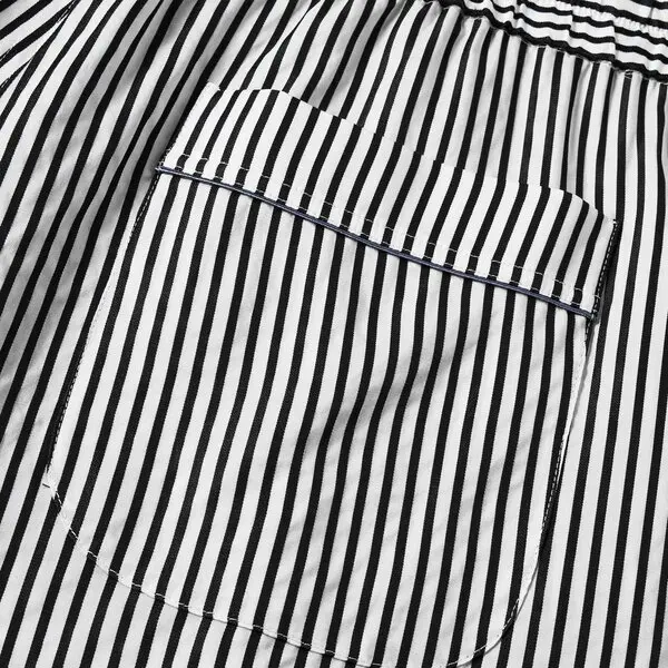 TOM FORD Striped Tailored Trousers - Gray