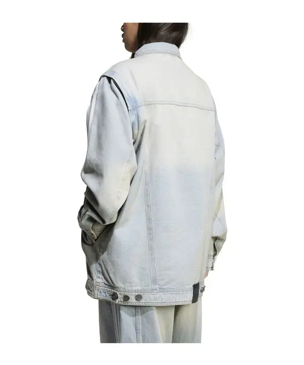 ADIDAS ORIGINALS Long Sleeve Denim Shirt