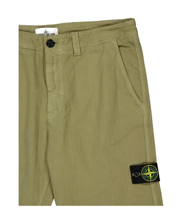 Stone Island Casual Trousers With Belt Loops