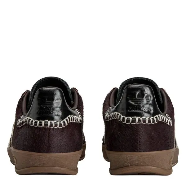 ADIDAS ORIGINALS By Wales Bonner Gazelle Pony Hair Sneakers
