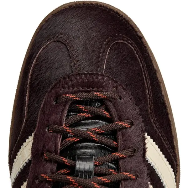 ADIDAS ORIGINALS By Wales Bonner Gazelle Pony Hair Sneakers