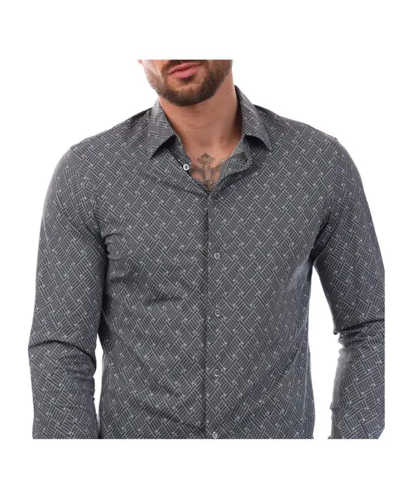 Emporio Armani Darkgrey Longsleeve Shirt