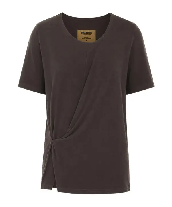 UMA WANG Short-sleeved T-shirt - Black